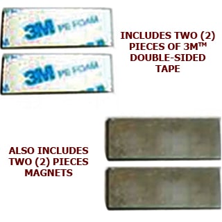 3M™ Two-Sided Tape & Magnets Kit for our 12V or 24V Sleek Linkable Undercabinet Light Bars - C2C ...